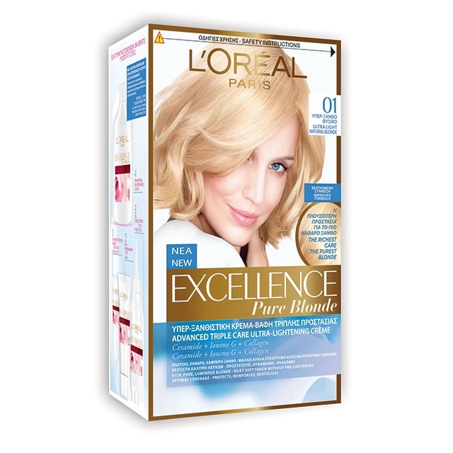 L'Oréal Excellence Cream No01 Υπερ Ξανθό Φυσικό 48ml